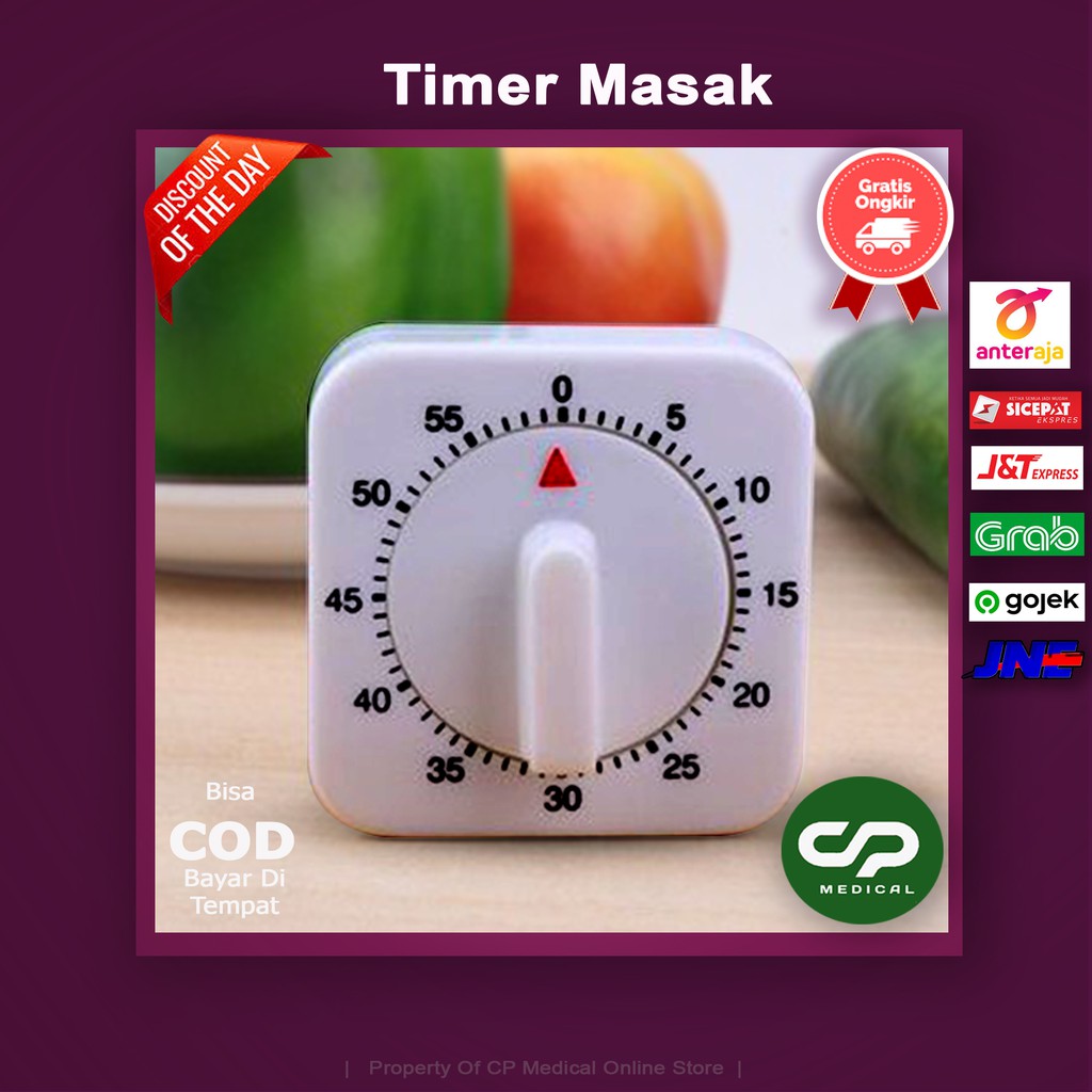 Jual Jual Timer Masak Dilengkapi Bel Alarm Kitchen Timer Mechanical ...