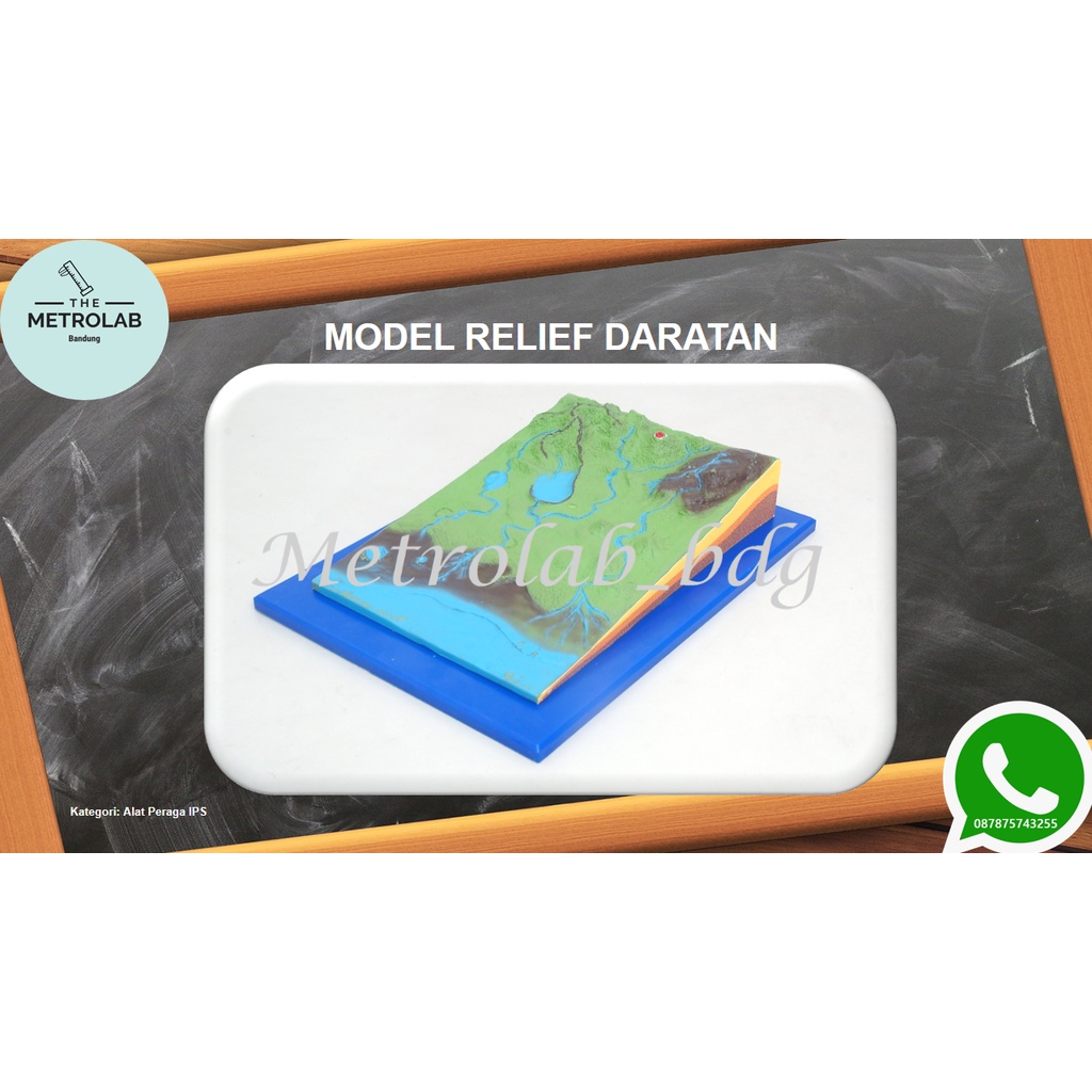 Jual Model Relief Daratan | Alat Peraga IPS | Shopee Indonesia