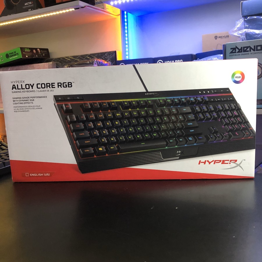 Jual HyperX Alloy Core RGB Gaming Keyboard | Shopee Indonesia