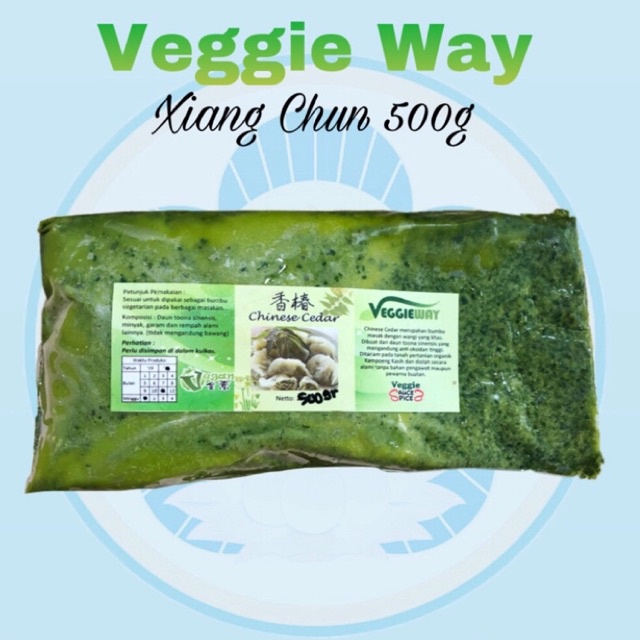 Jual VeggieWay Xiang Chun Chinese Cedar 500g | Shopee Indonesia