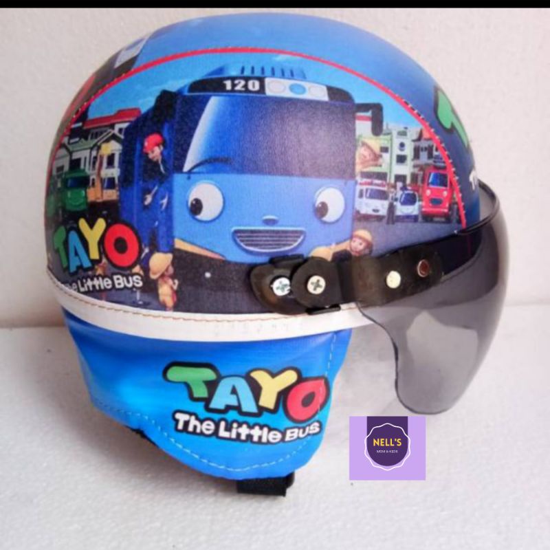 Jual Helm Anak Retro Karakter Unik Helm Bogo Helm Anak umur 2-5 tahun ...