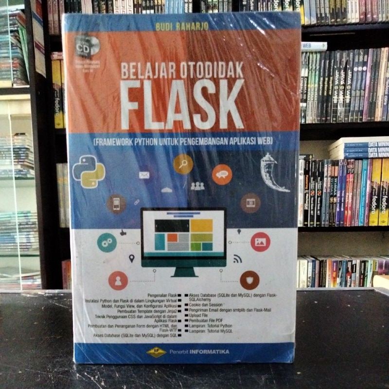 Jual TERMURAH BUKU BELAJAR OTODIDAK FLASK (FRAMEWORK PYTHON UNTUK ...