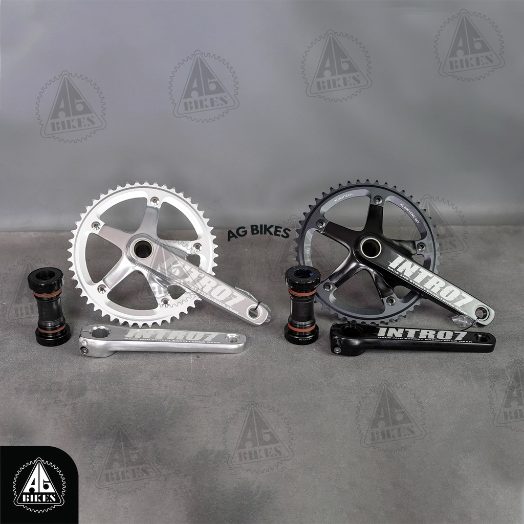 Jual Crank Intro 7 Hollowtech Basic Hollowtech Loncer Ringan | Shopee ...