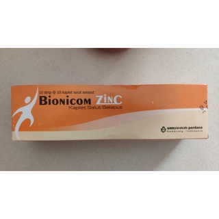 Jual Bionicom Zinc Multivitamin (100 kapsul) | Shopee Indonesia