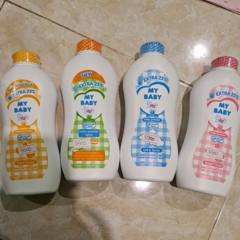 Jual My Baby Powder (100gr+25gr) | Shopee Indonesia