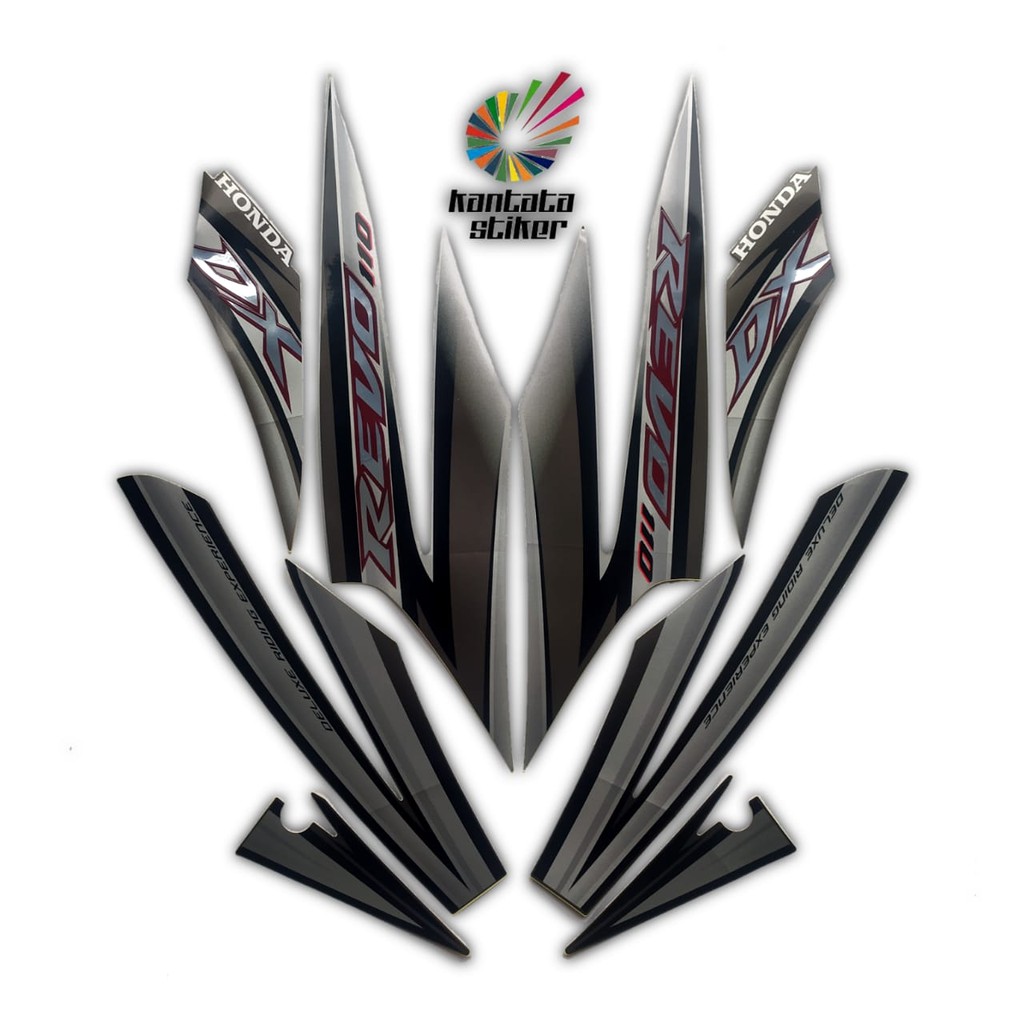 Jual Stiker Striping Motor honda revo dx 2011 darkgold | Shopee Indonesia