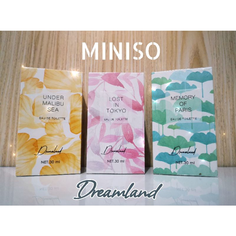 Jual Miniso Dreamland Lady perfumes 30ml Indonesia|Shopee Indonesia