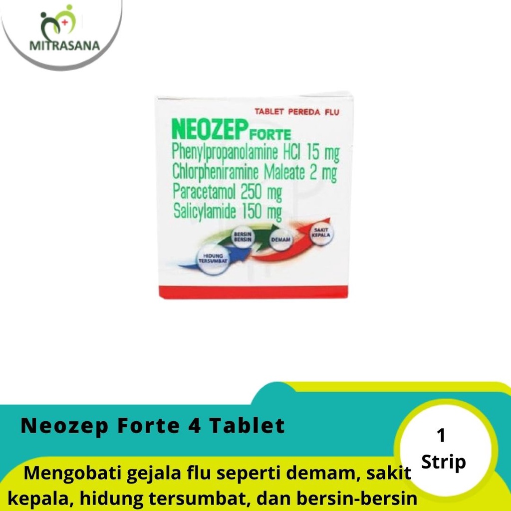 Jual Neozep Forte 4 Tablet | Shopee Indonesia