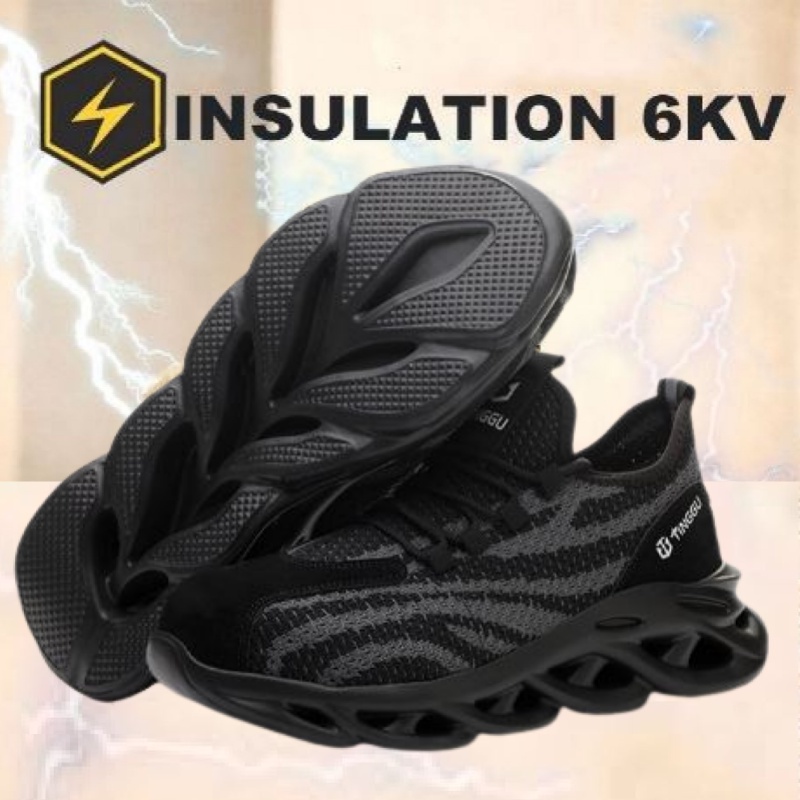 Jual Sepatu safety tahan listrik 6kv paling bagus model sporty terbaik ...