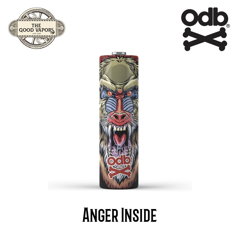 Jual ODB Wraps Anger Inside Battery Wrap Authentic UK | Shopee Indonesia