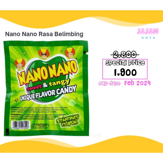 Jual Nano Nano rasa Belimbing | Shopee Indonesia