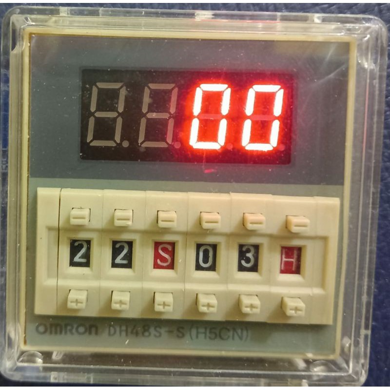 Jual TIMER DIGITAL OMRON DH48S-S 220V ORIGINAL Made in Japan DELAY ...