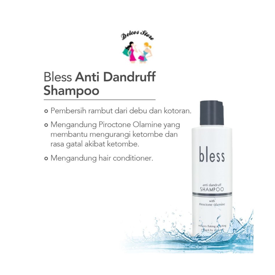 Jual Bless Anti Dandruff Shampoo 200ml | Shopee Indonesia