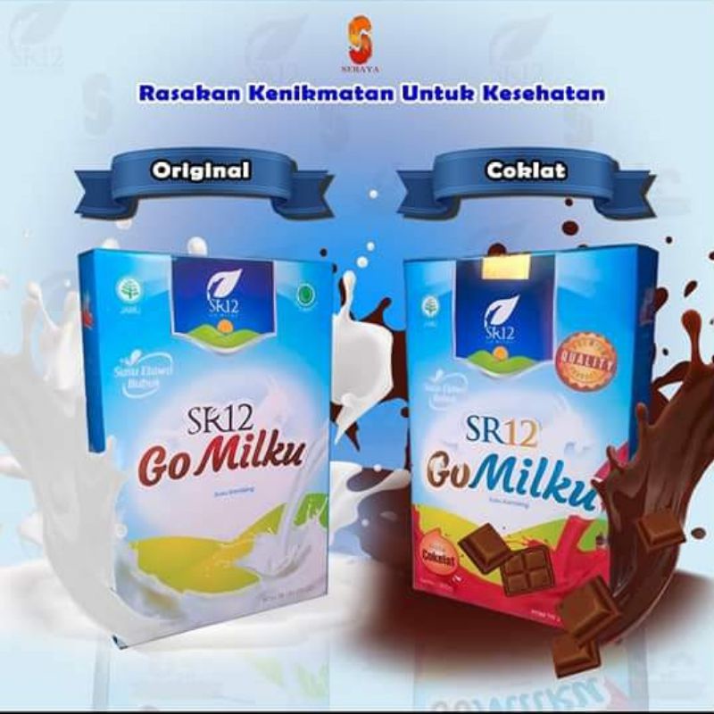 Jual SUSU GOMILKU SR12!! SUSU KAMBING / ORIGINAL & COKLAT 200 g 600 g ...