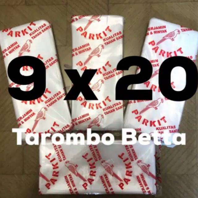 Jual Plastik packing ikan Cupang Ekspor/Parkit PE ukuran 9x20cm Indonesia|Shopee Indonesia