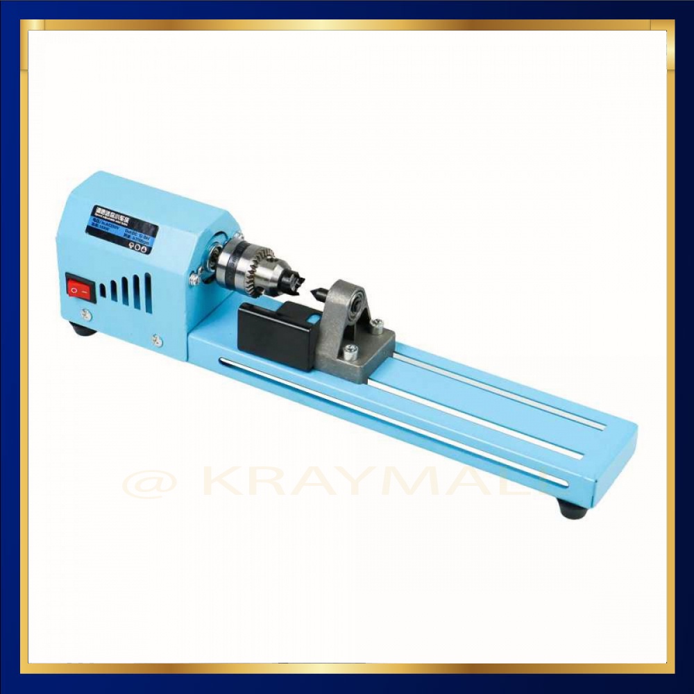 Jual Mesin Bubut Kayu Mini Lathe Beads Woodworking 150W - X707 | Shopee ...