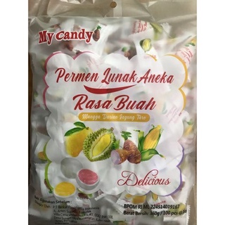 Jual Permen Aneka Rasa Buah / Mangga / Durian / Jagung / Taro / Permen ...