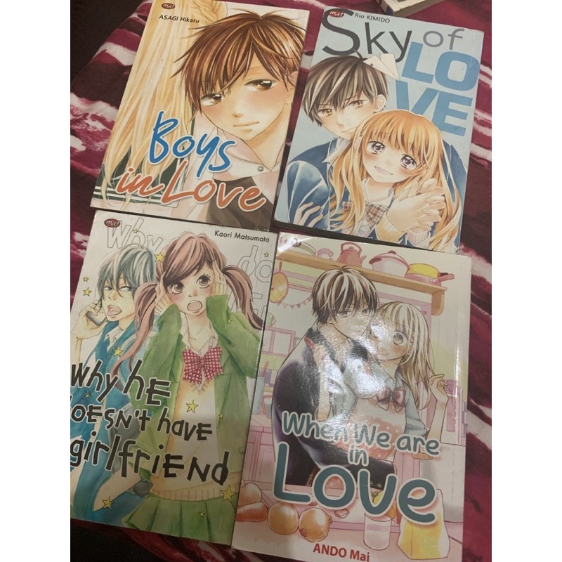 Jual buku komik jepang romance ready stock | Shopee Indonesia