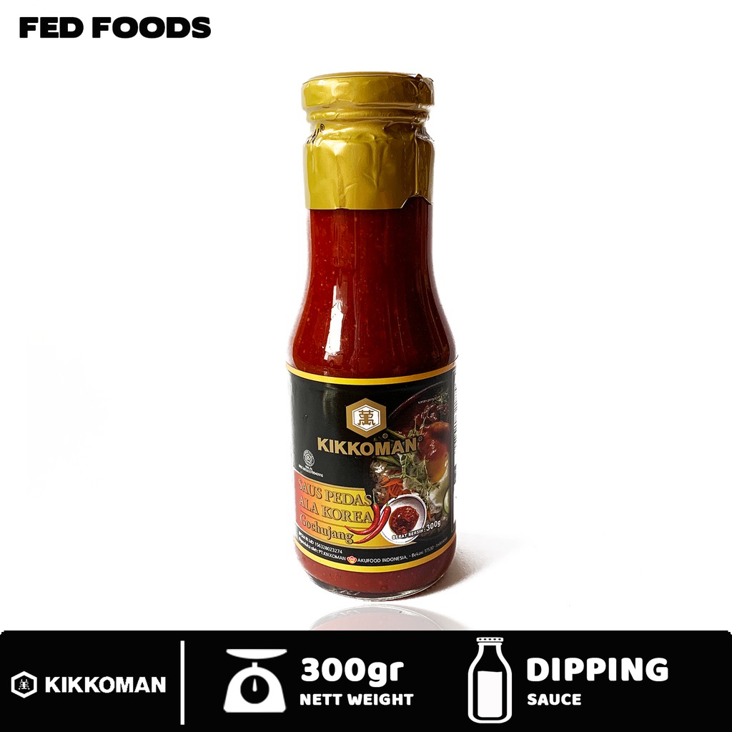 Jual Kikkoman Gochujang Sauce 300 gr Saus Pedas Khas Korea Kimchi ...