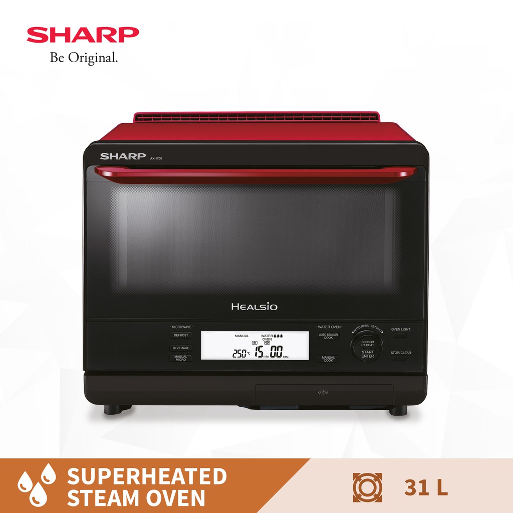 Sharp AX-1700IN Healsio Superheated Steam Oven | Shopee Indonesia