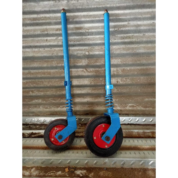 Jual Roda bantu gerobak gletrek 6 inch & 8,5 inch (roda bantu dorong ...