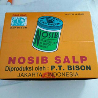 Jual SALEP NOSIB 14 gr CAP BISON - OBAT PENYAKIT KULIT eceran | Shopee ...