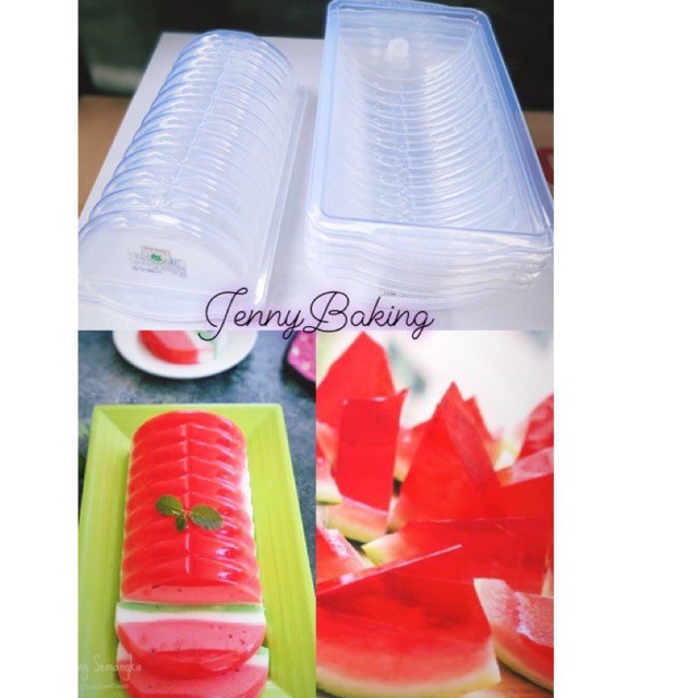 Jual Cetakan Pudding / Jelly Semangka Setengah Lingkaran | Shopee Indonesia