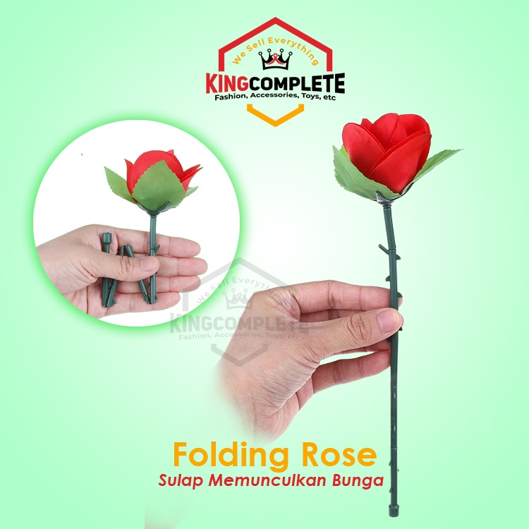 Jual Alat Sulap Folding Rose Memunculkan Bunga | Shopee Indonesia