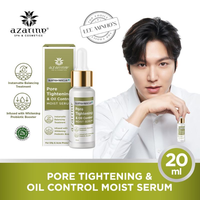 Jual Azarine Pore Tightening Oil control Moist Serum | Shopee Indonesia