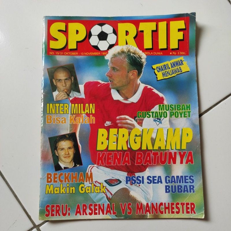 Jual Majalah Sportif edisi 31 Oktober - 13 November 1997 | Shopee Indonesia