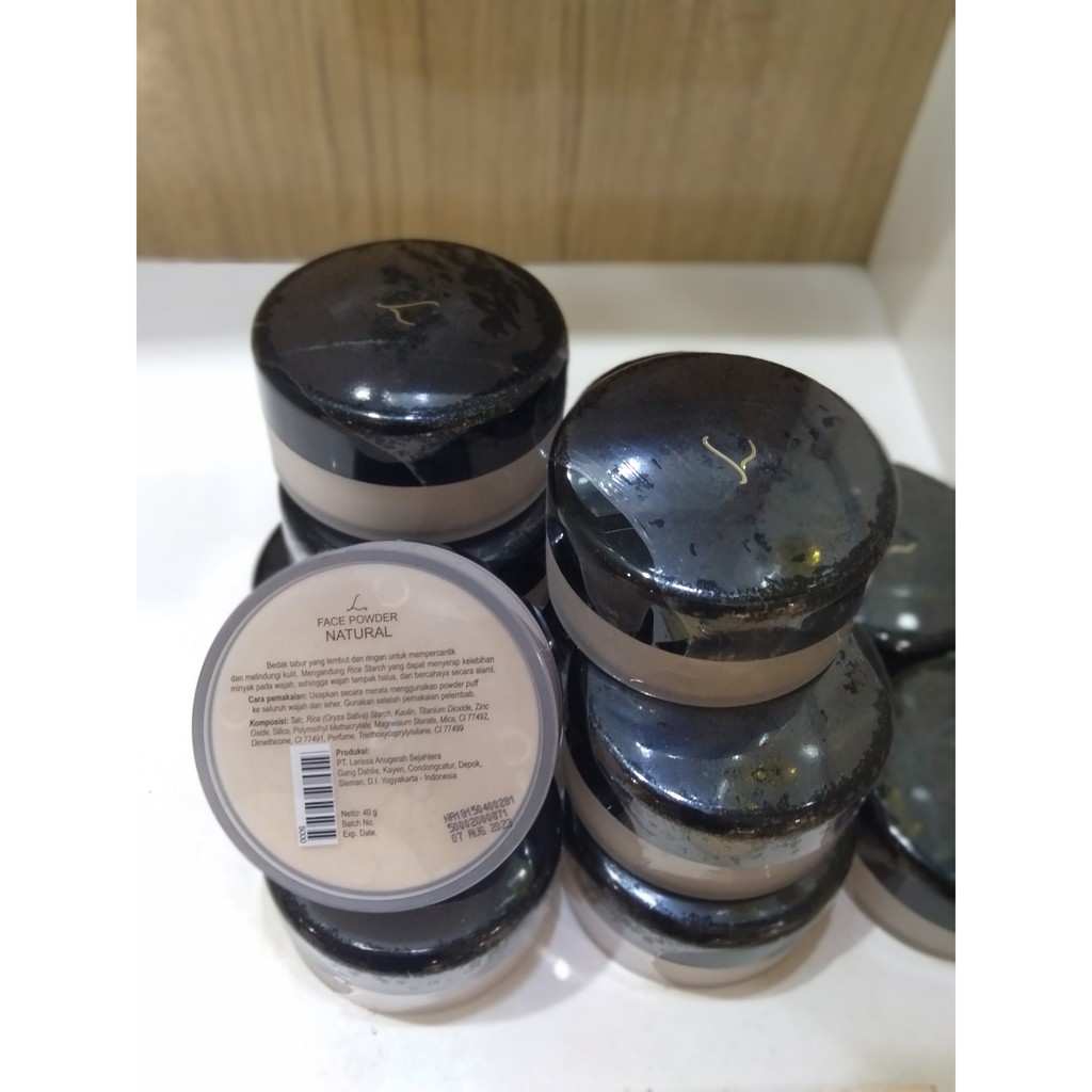 Jual FACE POWDER/BEDAK NATURAL LARISSA | Shopee Indonesia