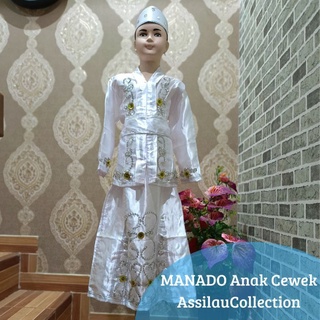 Jual Baju tradisional anak manado//baju adat manado//tradisional manado ...