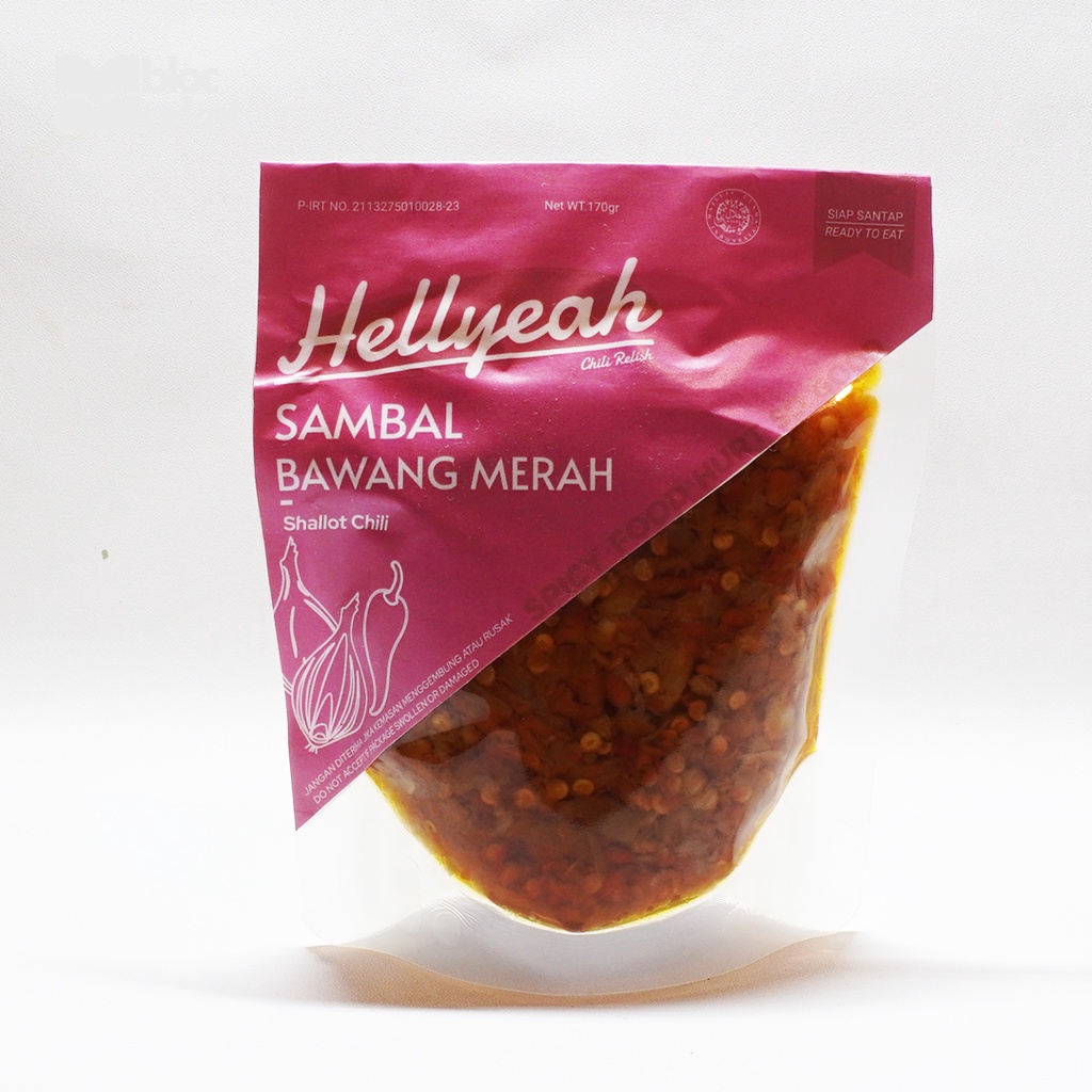 Jual HELLYEAH SAMBAL BAWANG MERAH70GR | Shopee Indonesia