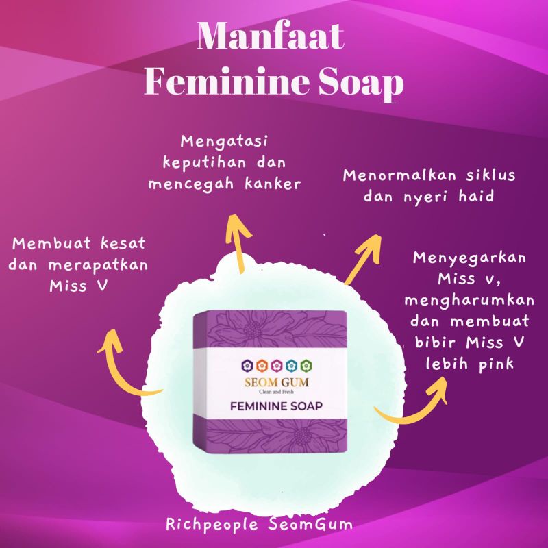 Jual FEMININE SOAP SEOM GUM | Shopee Indonesia