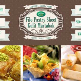 Jual Fillo Pastry Sheet/Yufka/Phyllo Pastry Indonesia|Shopee Indonesia
