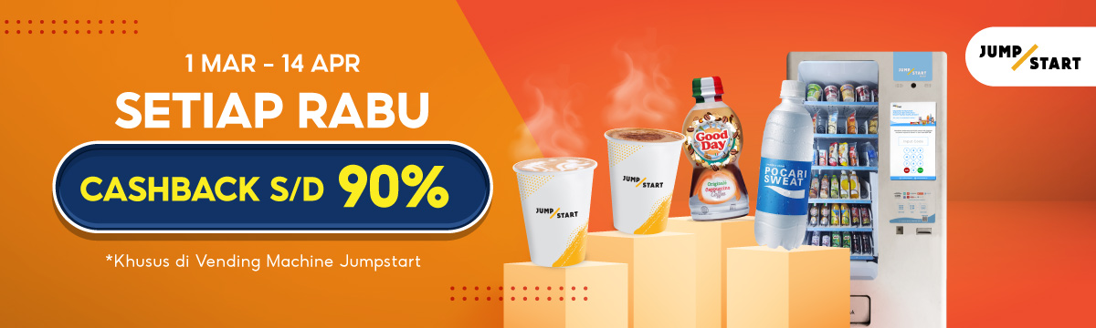 Jumpstart Vending Machine | ShopeePay Promo