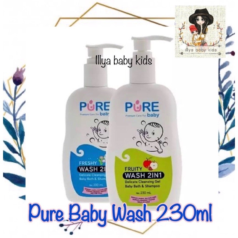Jual Pure Baby Wash 230ml - Pure BB wash eucalyptus - PURE BB WASH ...