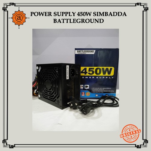 Jual Power Supply 450W Simbadda Battleground | Shopee Indonesia
