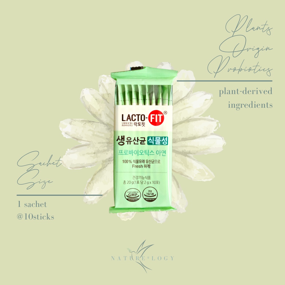 Jual LACTOFIT Probiotic Green 1 SACHET @10sticks (Probiotik VEGETARIAN ...