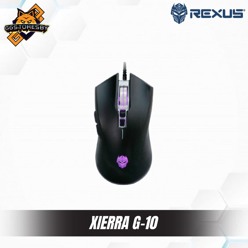 Jual REXUS XIERRA G10 WIRED Gaming Mouse Indonesia|Shopee Indonesia