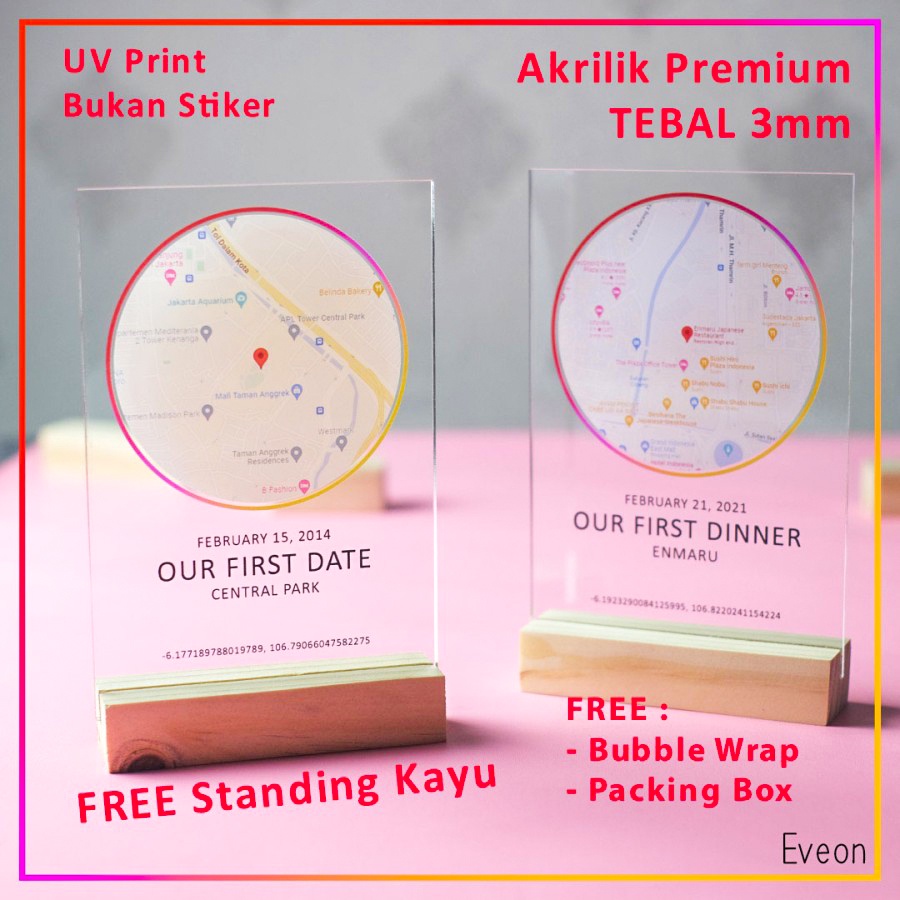 Harga acrylic custom maps Terbaru Des 2025 | BigGo Indonesia