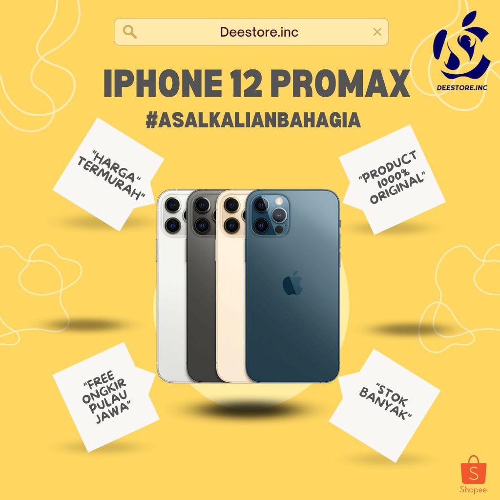 Jual APPLE IPHONE 12 PROMAX SECOND MULUS LIKE NEW ORIGINAL 100000% ...