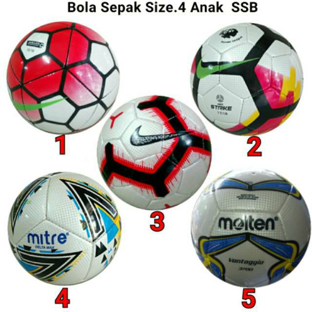 BOLA SEPAK SIZE.4 ANAK SSB | Shopee Indonesia
