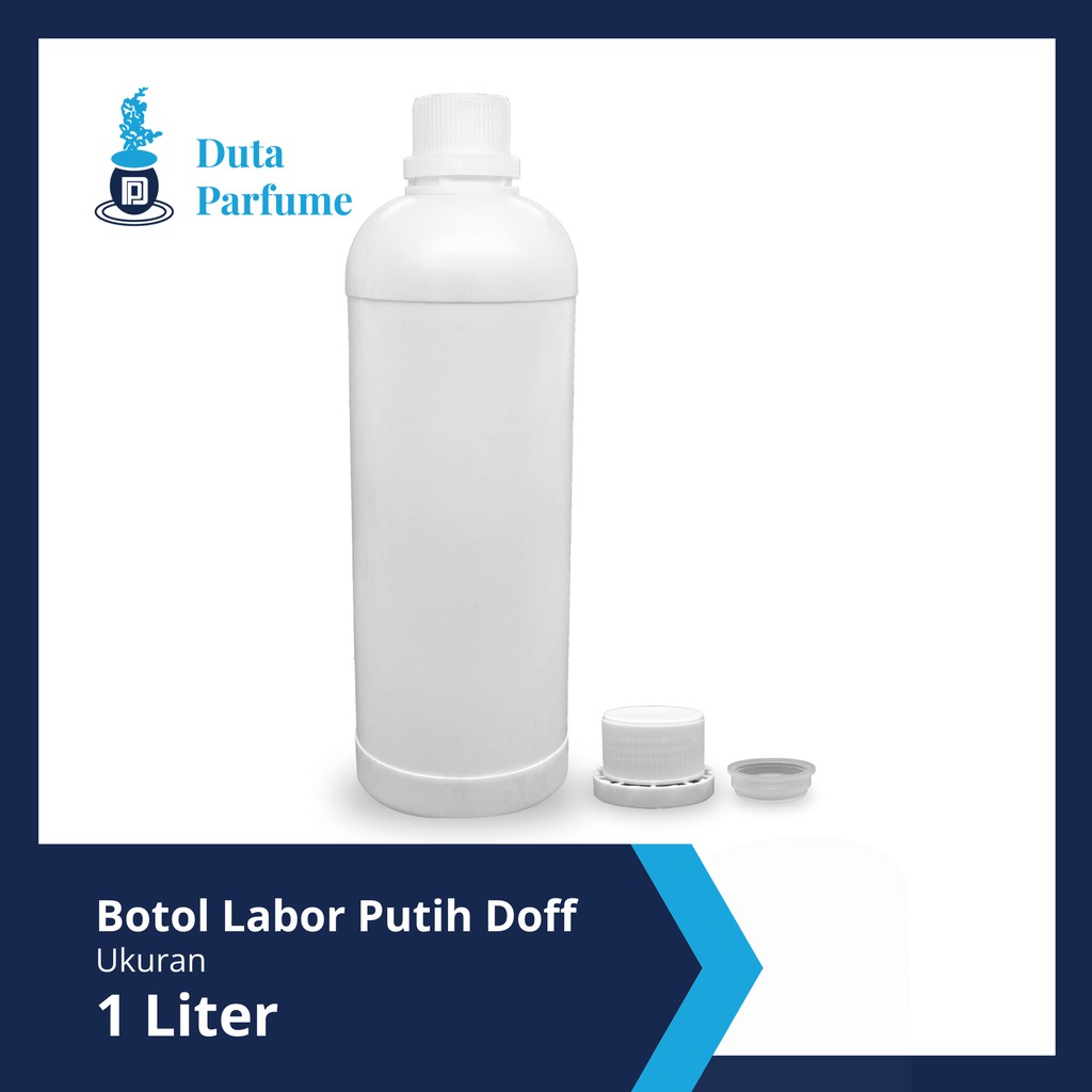 Jual Botol Labor Putih Doff 1 Liter | Shopee Indonesia