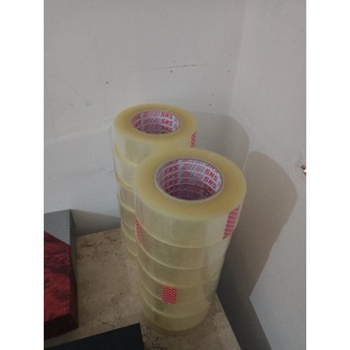 Jual lakban plastik lakban bening 300 yard packing lakban | Shopee ...