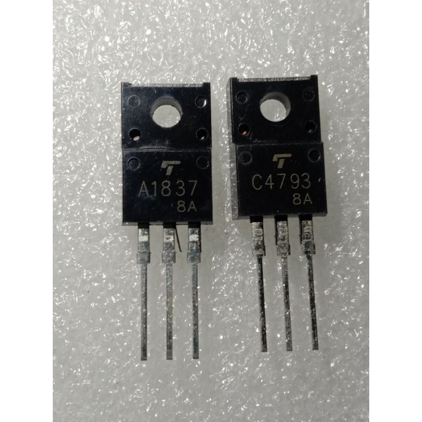 Jual transiator C4793 dan A 1837 original tishiba | Shopee Indonesia
