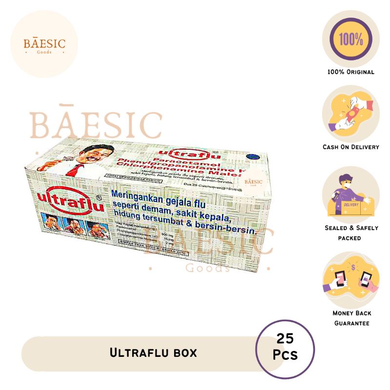 Jual Ultraflu Box Isi 25 Pcs. | Shopee Indonesia