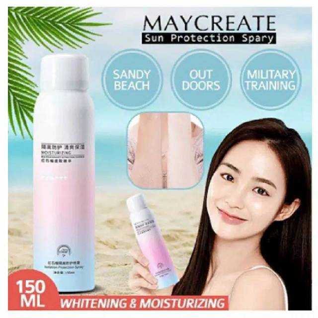 Jual Maycreate Sun Protection Spray | Shopee Indonesia