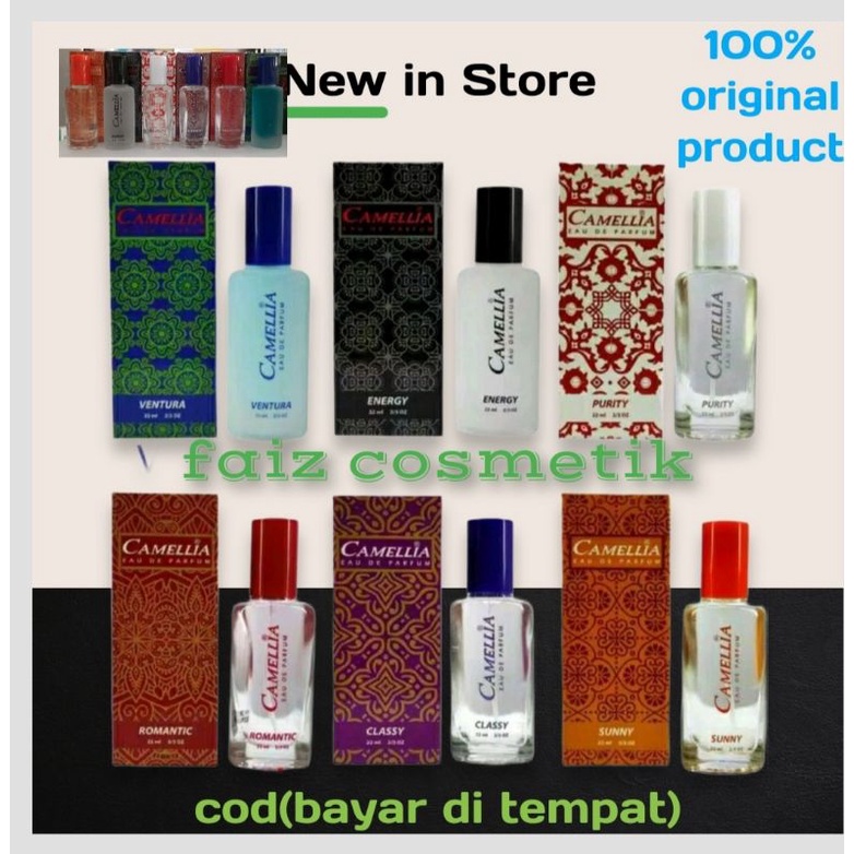 Jual CAMELLIA EDP Eau De Parfum 22ml | Shopee Indonesia