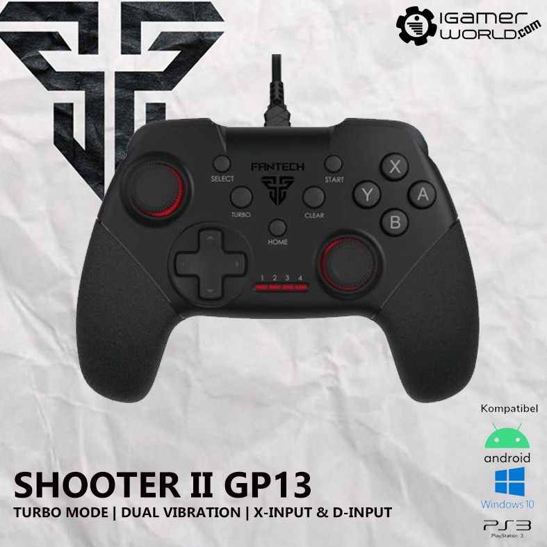 Jual Fantech SHOOTER II GP13 Gaming Controller Gamepad Joystick USB ...